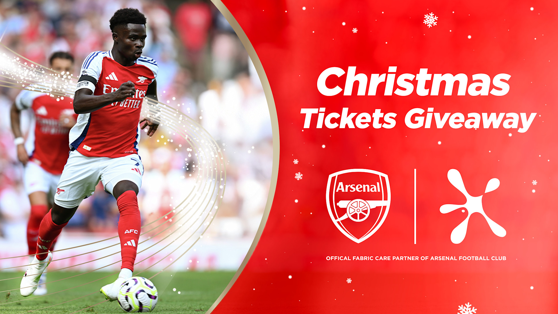 Arsenal Tickets Giveaway Terms and Conditions | Persil
