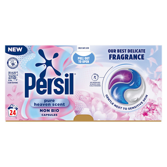 NEW Persil Pure Heaven Scent Non Bio Capsules | Persil